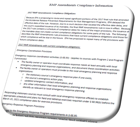 EPA Sends Final RMP Rollback Rule to OMB for Review – The OSHA Defense ...