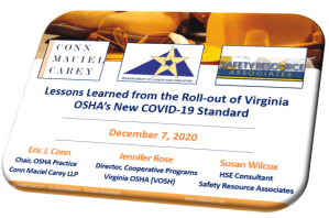 [Webinar] Lessons Learned from the Roll-out of Virginia OSHA’s New ...