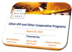 [Webinar] OSHA VPP and Other Cooperative Programs – The OSHA Defense Report