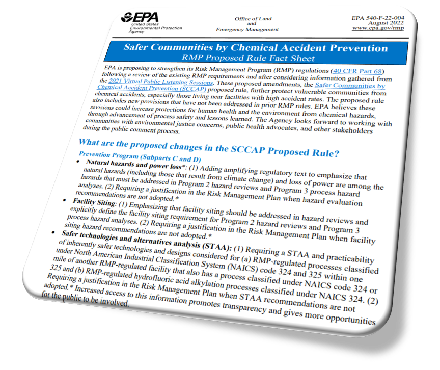 Process Safety Update: The Latest on EPA’s RMP and OSHA’s PSM ...