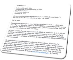 OSHA Nears the End of the SBREFA Phase of its Outdoor and Indoor Heat ...